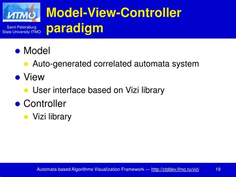 Ppt Automata Based Algorithms Visualization Framework Powerpoint