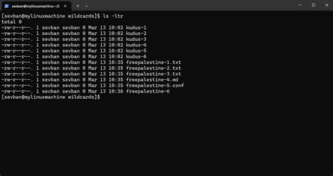 Wildcard In Linux Distribution In This Article We Will Learn Wildcard By Ömer Sevban Tümer