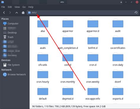 How Do I Get The Address Bar When Opening Files Rxfce