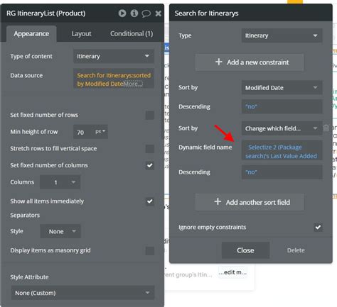 How To Sort Rg Result Using Selectize Multi Dropdown Input Plugins