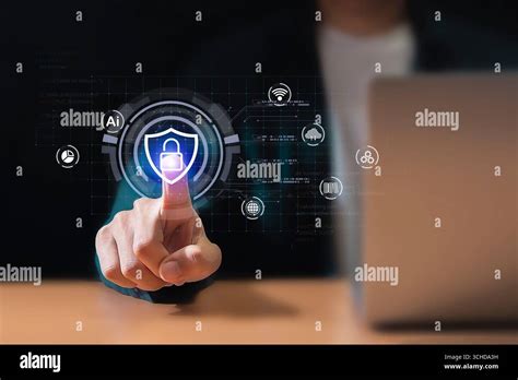 Cybersecurity And Privacy Concepts Data Protection And Encryption Of Secure Internet Networks