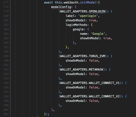 DOMException Proxy Object Could Not Be Cloned When Web Auth InitModal Issue