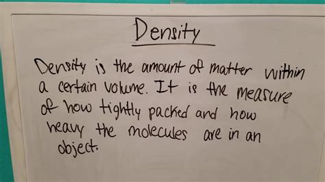 Density Project Youtube