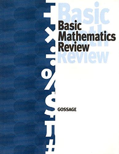 9780538693561 Basic Mathematics Review Text Abebooks Gossage 0538693568