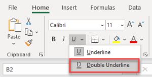 How To Underline Text In Excel Google Sheets Automate Excel How To Underline Text In Excel Google Sheets Automate Excel