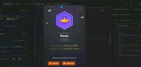 Sreejoni Majumder On Linkedin Soo This Happened Coding Ninjas