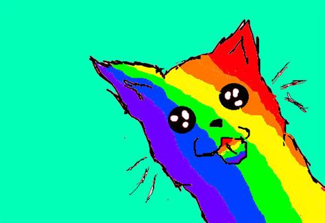 Raibow Teh Kitty By Rainbow Kitty Artist On Deviantart