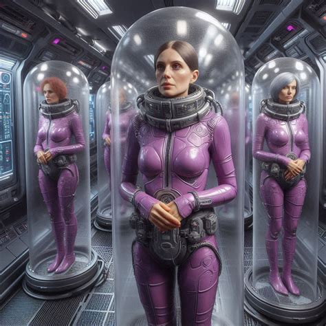 Purple Girls In Stasis By Hollybush63 On Deviantart
