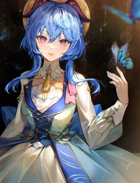 Genshin Universe On Twitter Rt Arrrrrry1 💙 Genshinlmpact Ganyu 原神