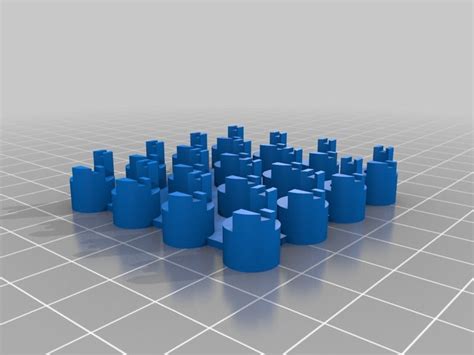 Free Stl File 4x4x4 Led Jig 14mm Separation Hobby Components 🎨 ・3d Printing Template To