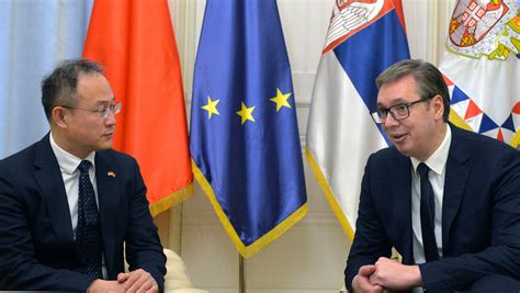 Вучић са Ли Мингом Упознао сам га са лицемерним иницијативама у Генералној скупштини УН — Rt Balkan