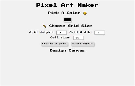 GitHub Elena In Code Pixel Art Maker Udacity Google Scholarship Final Project