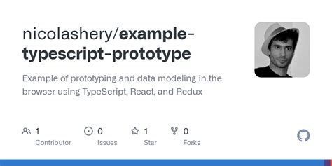 Github Nicolasheryexample Typescript Prototype Example Of Prototyping And Data Modeling In