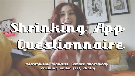 Shrinking Application Questionnaire Lettie Liths Clip Store Clips4sale