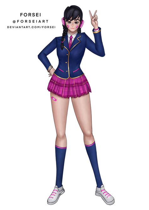 D Va Academy By Forsei On Deviantart
