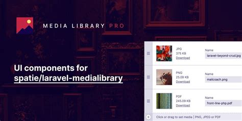laravel media library pro r adoctor