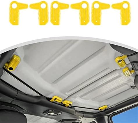 Rt Tcz Hardtop Release Swtich Knob Cover Roof Remove Handle Decoration