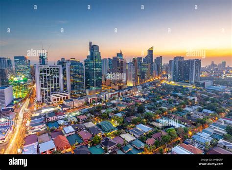 Metro Manila Skyline Night