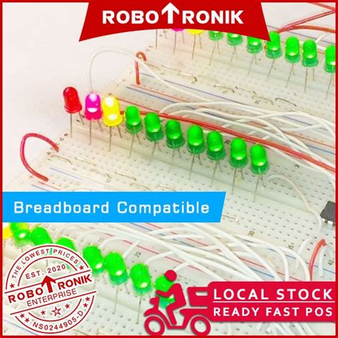 Led 3mm 5mm 10mm Diffused Clear Red Green Yellow Blue Orange Purple