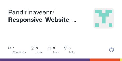 GitHub Pandirinaveenr Responsive Website Using HTML CSS