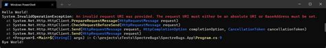 Exception Does Not Render Correctly Issue 489 Spectreconsole
