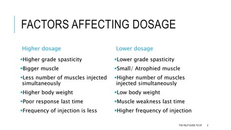 Botox Dosage In Lower Limb Spasticity Pptx