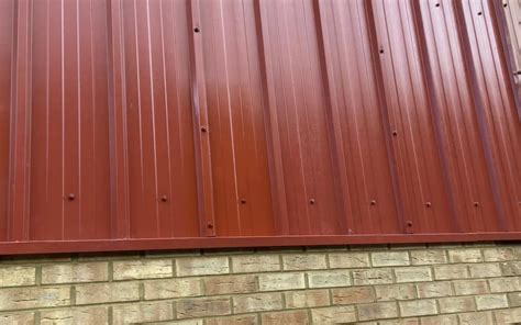 Kingspan Cladding Repair And Colour Matched Respray Cj Paint Spraying