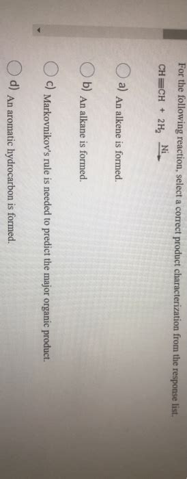 solved which of the following reactants can be used to