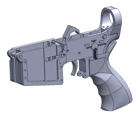 Ar15 Psl Cnc V1 Cnc Plate Stack Lower