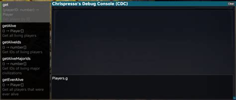 chrispresso s debug console cdc civfanatics forums