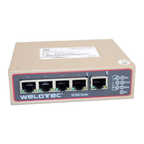 Welotec Tk500 Series Manual Pdf Download Manualslib