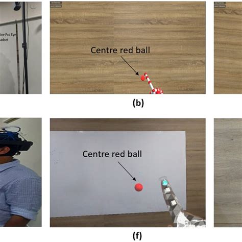 A Experimental Setup Using Vr Interface B And C Htc Vive Pro Download Scientific Diagram