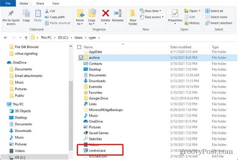 How To Add The Control Panel To The Start Menu In Windows 10