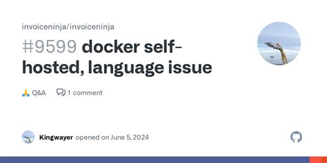 Docker Self Hosted Language Issue Invoiceninja Invoiceninja