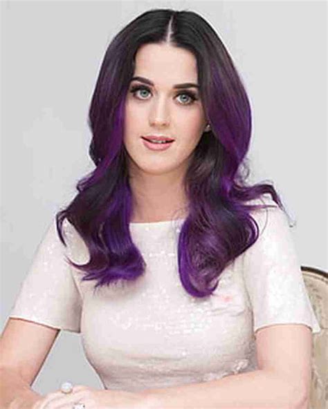Katy Perry Purple Hair Katy Perry Explains Leaving American Idol