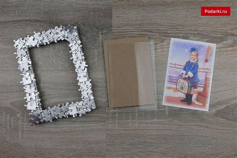 Фоторамка из пазлов Поделки на Подарки ру