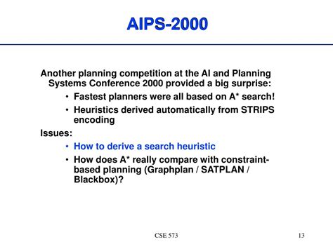 Ppt Lecture 21 State Space Search Vs Constraint Based Planning Powerpoint Presentation Id