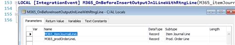 [event request] codeunit 5406 2 new events in function onrun · issue