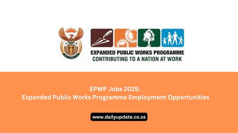Exciting Epwp Job Opportunities For 2025 Apply Now Exciting Epwp Job Opportunities For 2025 Apply Now