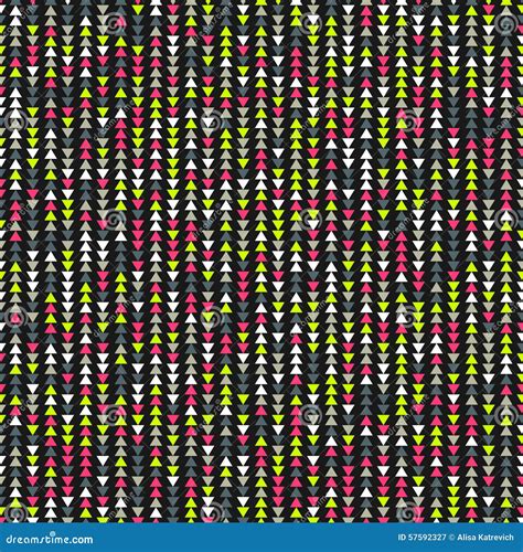 Abstract Triangles Seamless Pattern Background Stock Vector Illustration Of Element