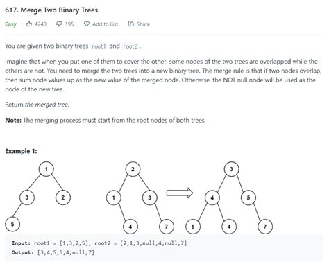 46 Merge Two Binary Trees