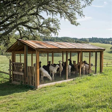 15 Goat Pen Ideas For A Secure And Functional Shelter The Ultimate