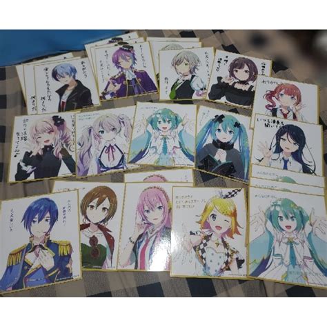 Jual Shikishi Project Sekai Postcardcharacter Card Include Code