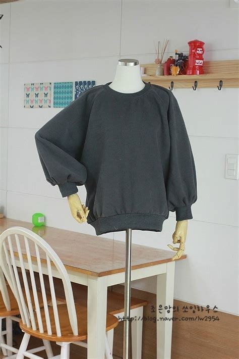 조은맘패턴맨투맨패턴 벌룬소매 가오리 맨투맨 네이버 블로그 조은맘패턴맨투맨패턴 벌룬소매 가오리 맨투맨 네이버 블로그