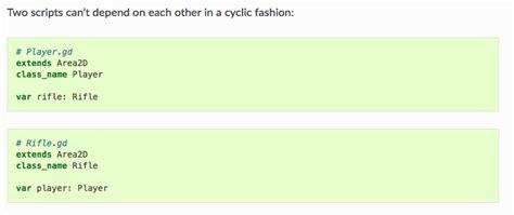 Allow For Codependant Scripts · Issue 24404 · Godotenginegodot · Github