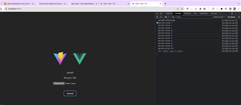Vite Build Mode Progresscallback Not Trigger When Storageput · Issue 11863 · Aws Amplify