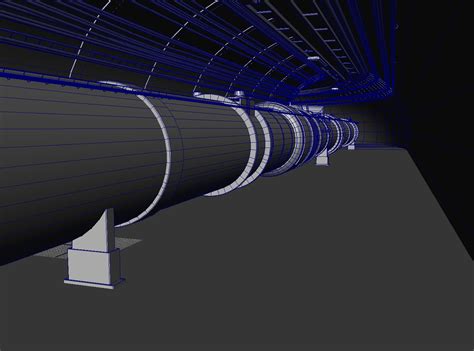 Cern Large Hadron Collider 3d Model 3d Models World