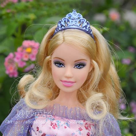 美泰barbie正版散货芭比公主单个娃娃美白肌睡美人公主满百包邮妙 妙