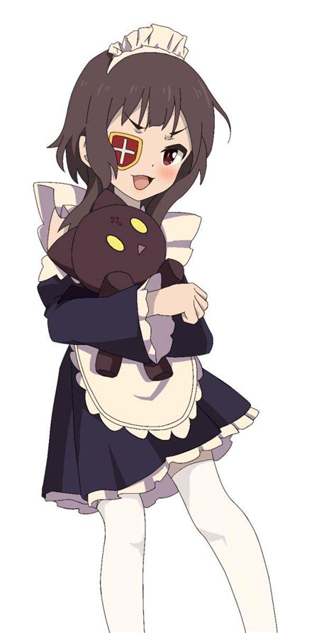 Megumaid With Chomusuke Plushie R Megumin