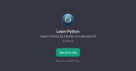 Learn Python Gpt Ai Tool For Python Learning